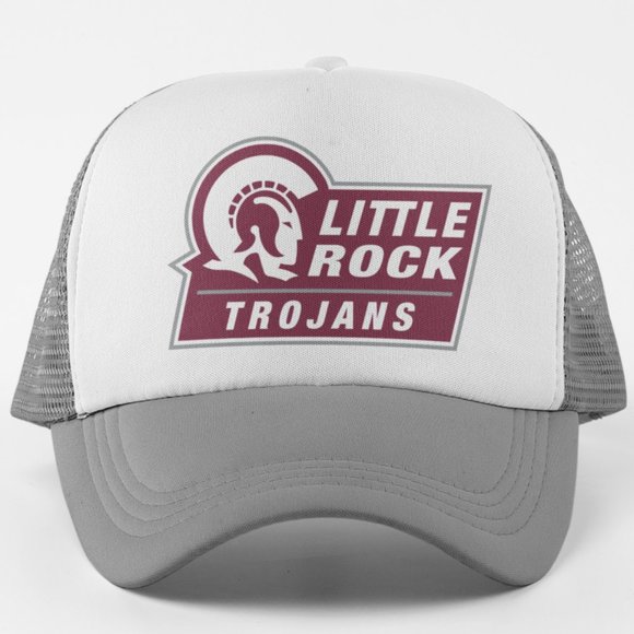 Accessories | New Little Rock Trojans Logo Foam Trucker Snapback Hat ...